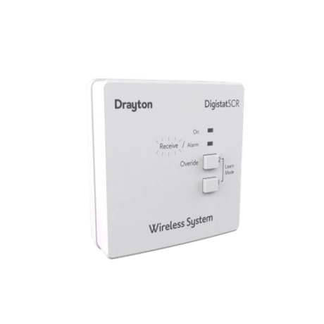 Drayton Digistat RF601 RF1 Wireless Room Thermostat Battery Powered ...