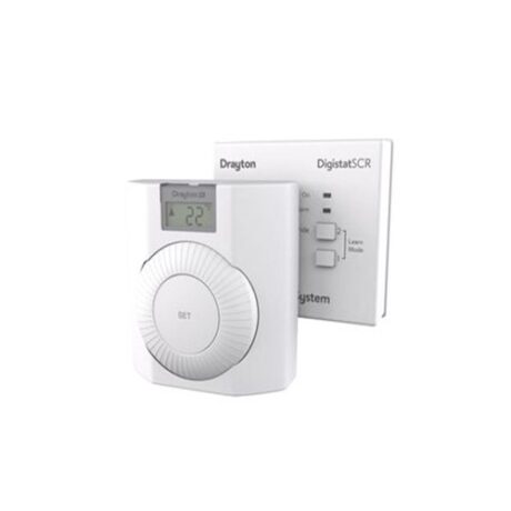 Drayton Digistat RF601 RF1 Wireless Room Thermostat Battery Powered ...