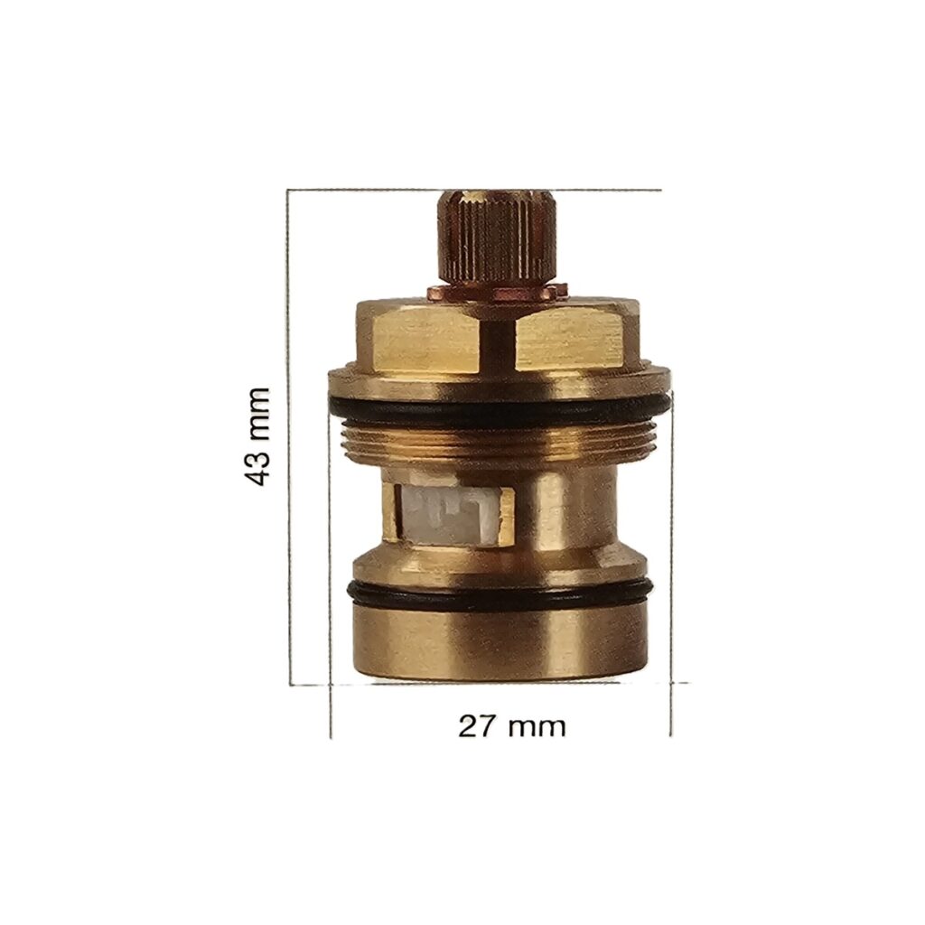 Universal Gear Type Flow Cartridge Spline Compatible for Trevi Shower ...