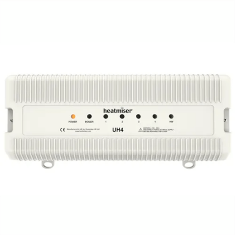 Heatmiser UH4 4 Zone 230V Wiring Centre for Underfloor Heating and ...