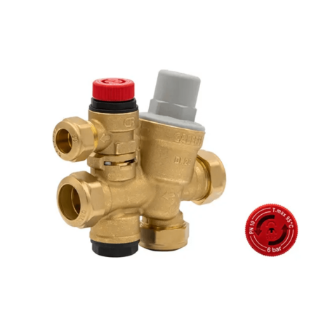 Caleffi F0001223 Circlip Multibloc Valve 22mm 1-Piece Inlet Control ...