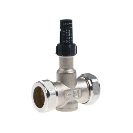 22mm Straight Auto Bypass Valve ABV22S Heating System Flow Control ...