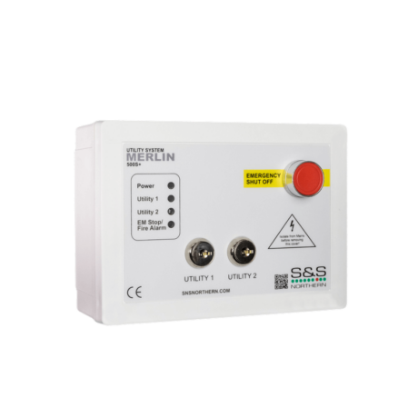 Merlin 500S+ Dual Utility Isolation Panel for Gas and Electric with Key ...