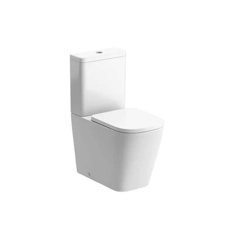 Eco Bathrooms Natura Rimless Close Coupled Fully Shrouded Short ...