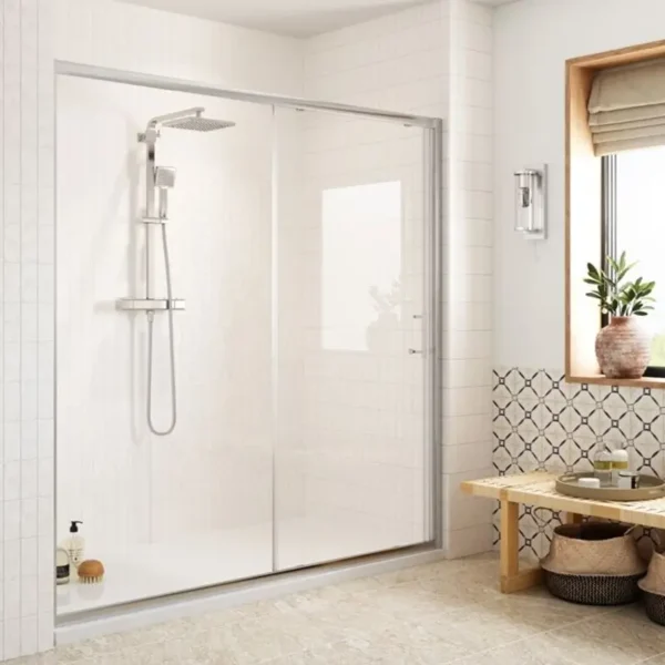 Eco Reflection Aurevia 1000x800mm Easy-Fit Sliding Door & 45mm Tray ...